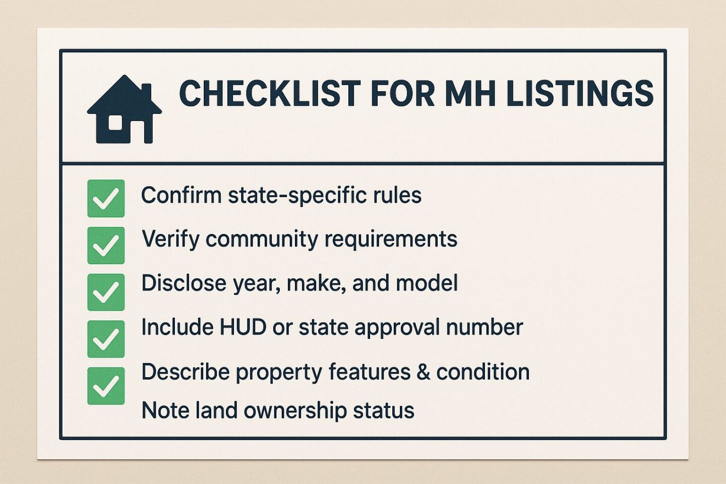 Listing Manufactured Housing: State-by-State Rules, Regulations ...